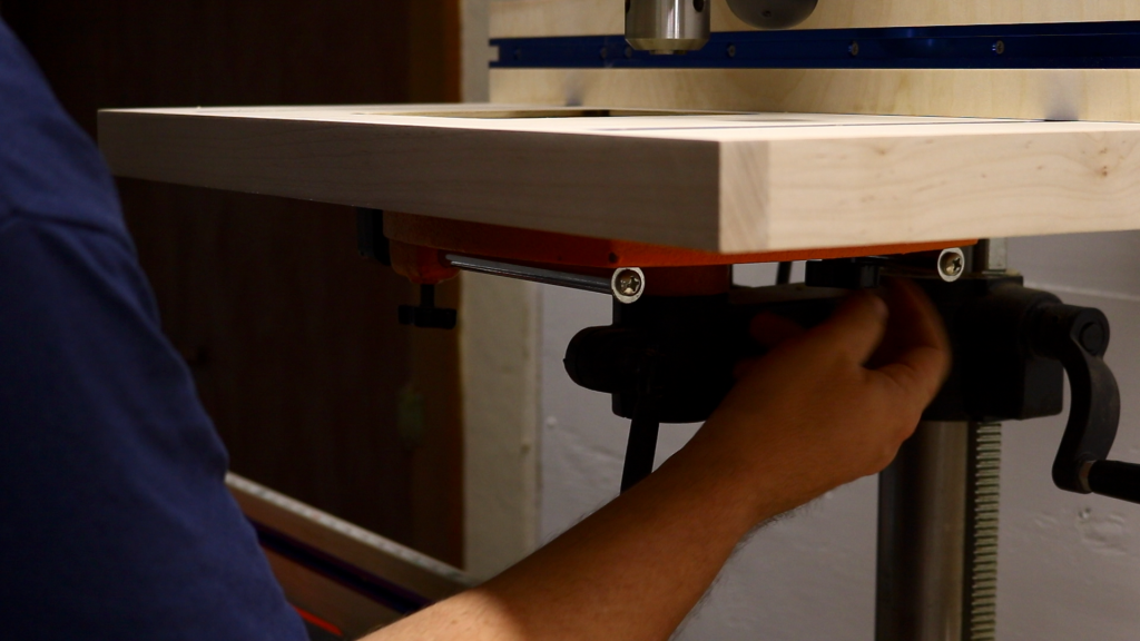 How to Build a Simple Drill Press Table - The Average Craftsman